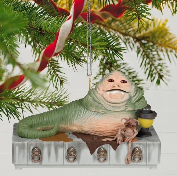 Hallmark | Holiday | Nwt Star Wars Jabba The Hutt 223 Keepsake Ornament ...